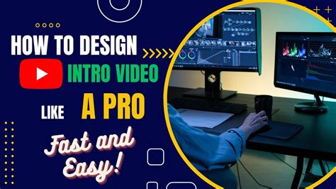 how to make animated youtube intro video fast and easy youtube