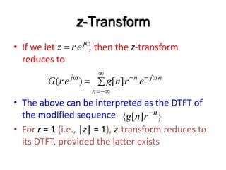 Z Transform Causal Anti Causal And Two Sided Sequence Region Of Convergence Properties