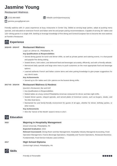Teen Resume Examples Template And Writing Guide