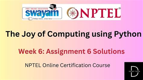 the joy of computing using python week 6 programming assignment answers