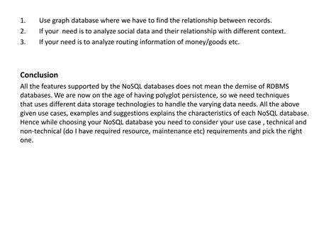 Choosing Your Nosql Storage Pptx
