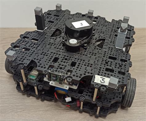 Turtlebot3 Waffle Pi Onboard Cubes Of Silver Reflective Fabric Are Download Scientific