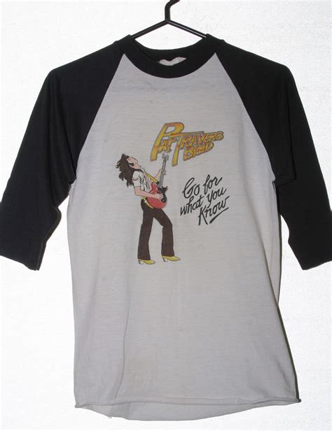 Vintage Pat Travers Concert T Shirt Go For What You Know Etsy