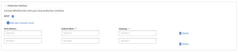 Configuring Network Settings Developer Documentation