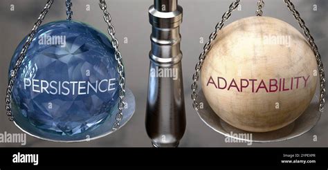 Persistence Or Adaptability Weighing Two Choices Available Options