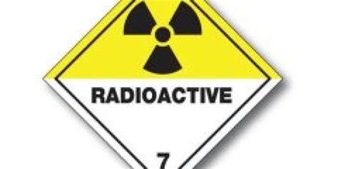 Dangerous Goods Class 7 Radioactive Material