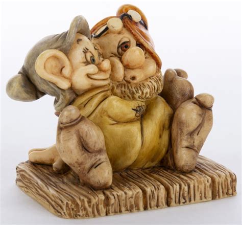 Doc And Dopey Figurine Trinket Box 2002 Id Wdwrswdd Van Eaton Galleries