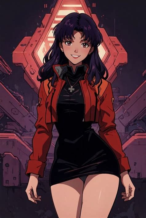 Evangelion Descubre Los Mejores Y Más Impactantes Fan Art De Misato