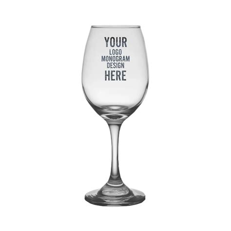 Custom Glassware With Your Logo Monogram Or Design Iconic Imprint