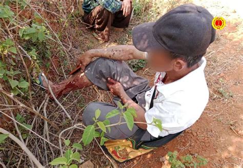 လဲချားမြို့နယ်အတွင်း Sspp Ssa စစ်ကြောင်းယာဉ်တန်းကို Rcss မှ မိုင်း ၂ လုံးဖြင့် ဖောက်ခွဲတိုက်ခိုက