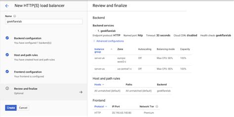 How To Create A Load Balancer On Google Cloud GCP