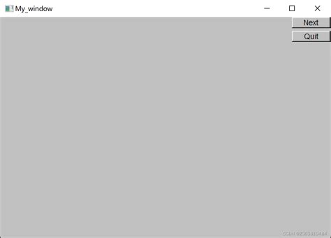 Mywindow类(带有next和quit按钮) Csdn博客 Mywindow类(带有next和quit按钮) Csdn博客