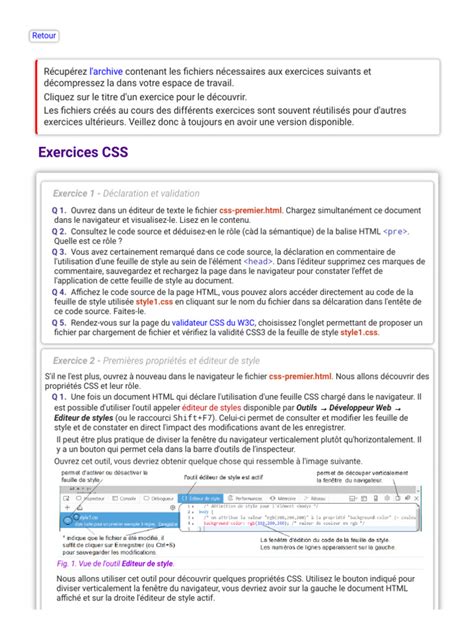 Exercices Csshc Pdf