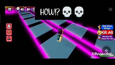 Squid Game Glass Bridge Hack Youtube