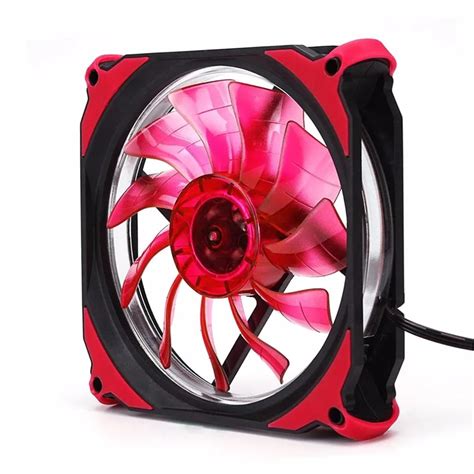 120mm LED CPU Cooler Fan Radiator 12V LED Light Heatsink Computer Case Fan Air Cooling For