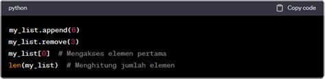 Memahami List Tuple Dan Dictionary Di Python