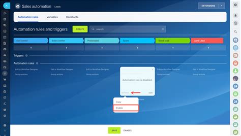 Disable Automation Rules And Workflow Actions Infitron Technologies