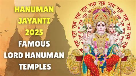 Hanuman Jayanti 2025 7 Famous Temples Of Lord Hanuman In India Known