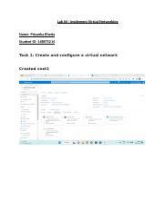Implement Virtual Networking Create Configure And Deploy Course Hero