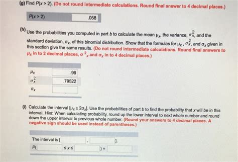 Solved Suppose That X Is A Binomial Random Variable With N Chegg