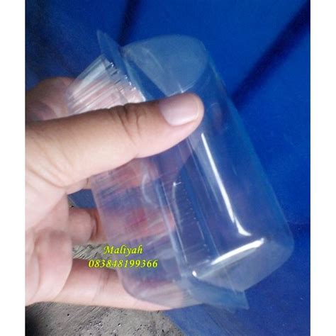 Jual Mika Mini Kemasan Roll Cake Sushi Mika Oval Mika Kue 10pcs