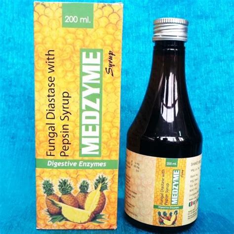 Medzyme Syrup 200ml In Panchkula Exmed Healthcare Panchkula Id 3277555973