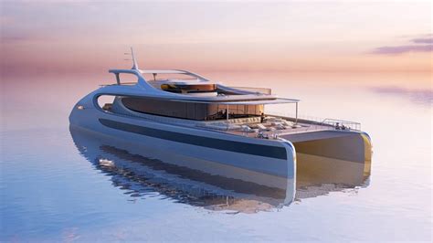 Zaha Hadid Architects Designs Sinuous Solar Powered Catamaran