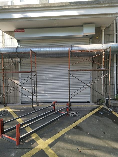 上海川边日港精密塑料有限公司选用新恒邦钢制卷帘门