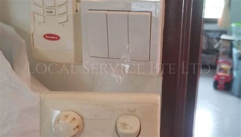 Supply And Modify 3 Gang Switch At Jelapang Road Local Service Pte Ltd