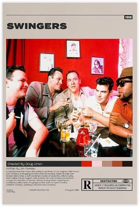 Swingers 1996 Posters — The Movie Database Tmdb