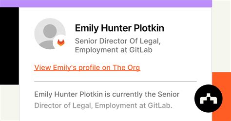 Emily Hunter Plotkin Senior Director Of Legal Employment At Gitlab