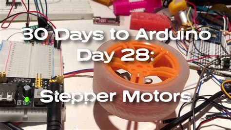 Day Lessons Arduino BYJ Stepper Motor Control With The ULN Stepper Motor Driver