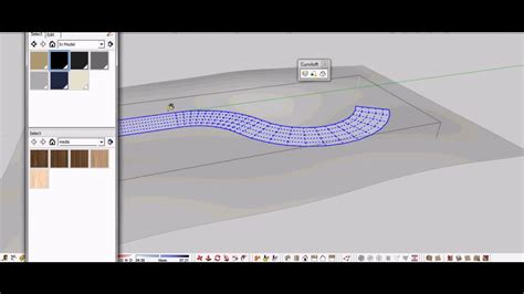 Road On The Terrain With Sketchup Youtube