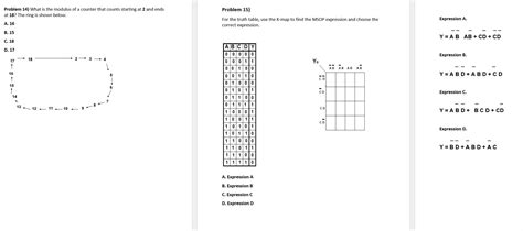 Solved Problem What Is The Modulus Of A Counter That Chegg Com