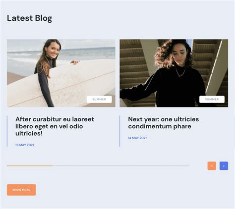 Tailwind Blog Components