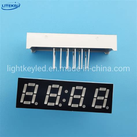 Four Digits LED 7 Segment Display With RoHS From Expert Manufacturer Three Digits 7 Segment