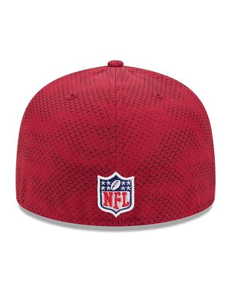 Ktz Washington Commanders 2024 Sideline 59fifty Fitted Hat In Red For