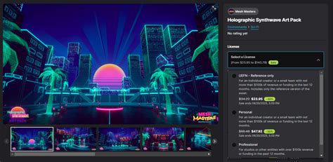 Fab User Interface Reference In Unreal Editor For Fortnite Fortnite Documentation Epic