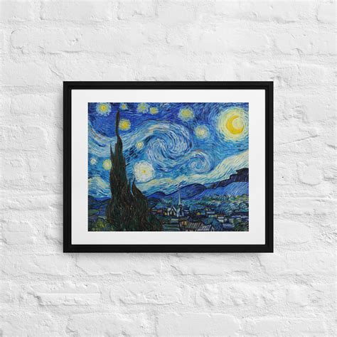별이 빛나는 밤 빈센트 반 고흐 포스터 판매 중 Jacques And Lise Sku 10209 Printerval