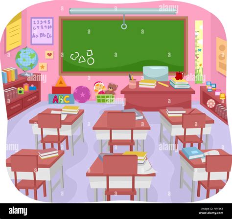 Preschool Classroom Clipart