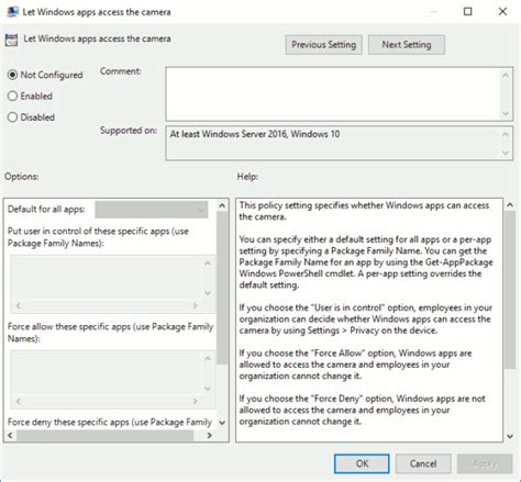 Allow Or Deny Apps Access To Camera In Windows 10 Techcult
