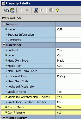 Creating Oracle Forms Menus Creating Oracle Forms Menus