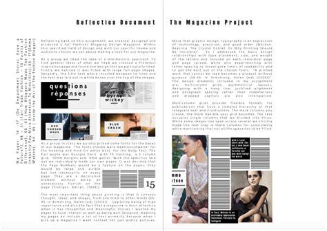Typographic Design Magazine Project On Behance