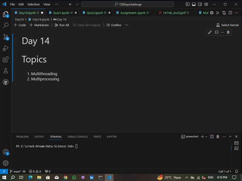 Day 14 Of The 120 Day Data Science Job Challenge Anil Rupnar Posted