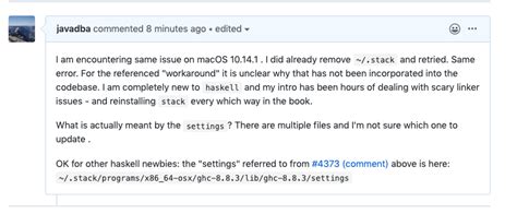 Haskell Stack Build On Macos Stack Overflow