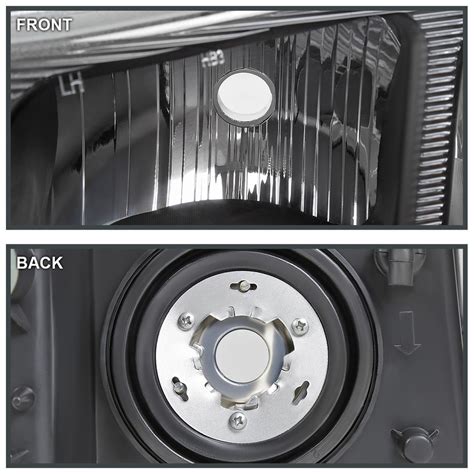 Fits 2003 2023 Chevy Express Gmc Savana Headlights With Bumper Signal
