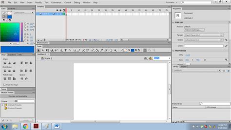 adobe flash cs6 how to create animation in adobe flash cs6