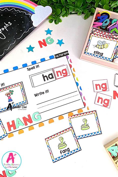 Ng Digraph Activities A Plus Teacher Club