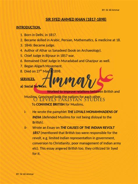 4 Sir Syed Ahmed Khan Pdf