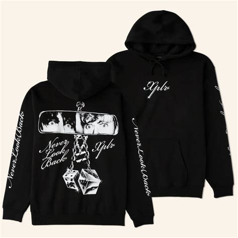 Xplr Merch 2026 Never Look Back Hoodie Sam And Colby Merch Hihoboken Store